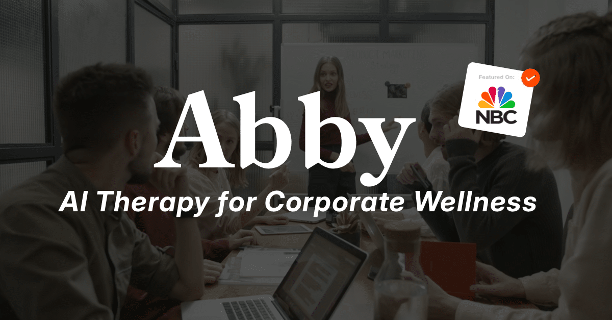 Abby - AI Therapy para el bienestar empresarial